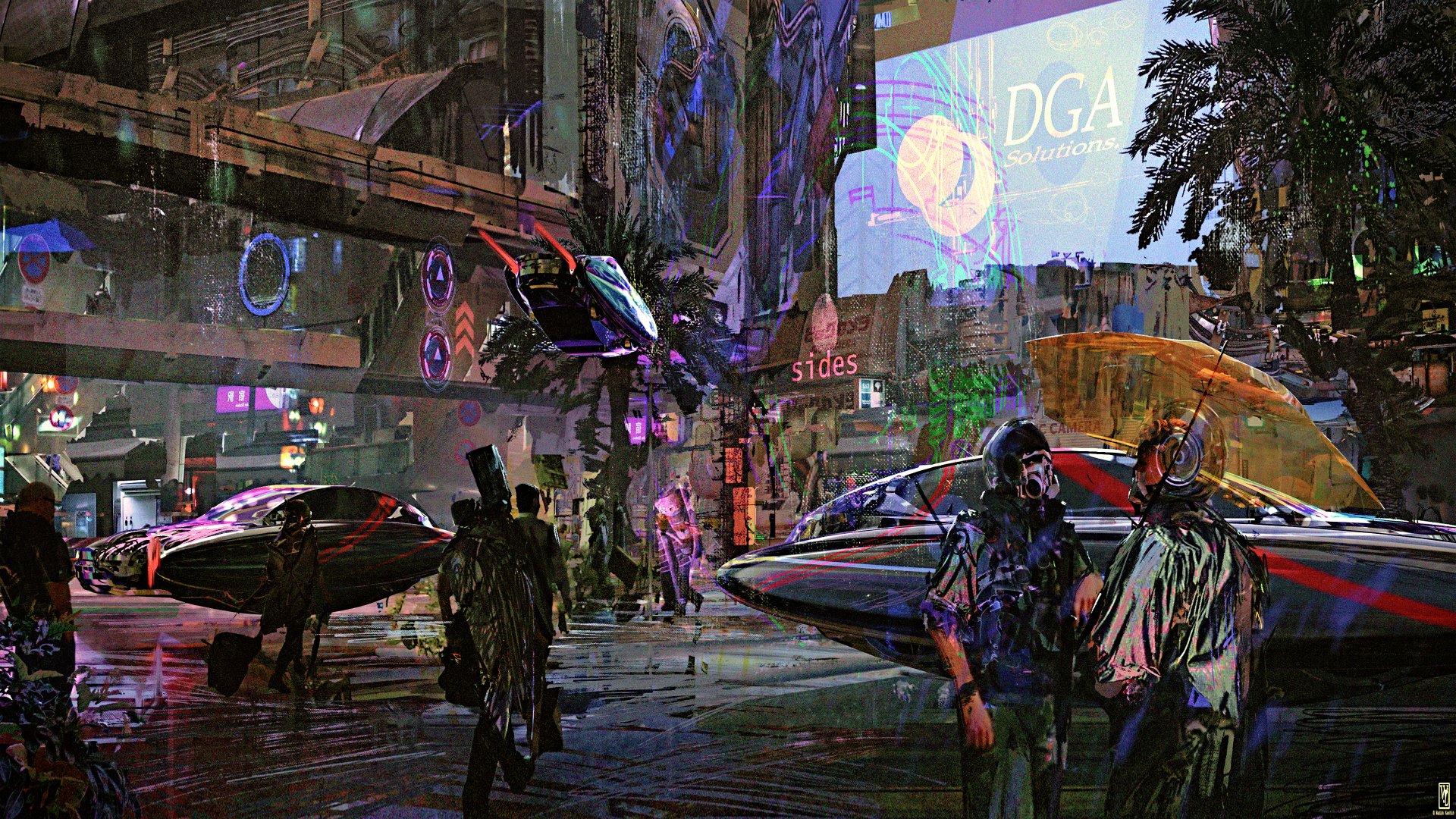Download Sci Fi Cyberpunk Art