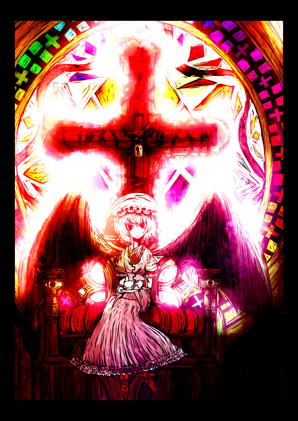 Anime Touhou Art by f7 (eiki)