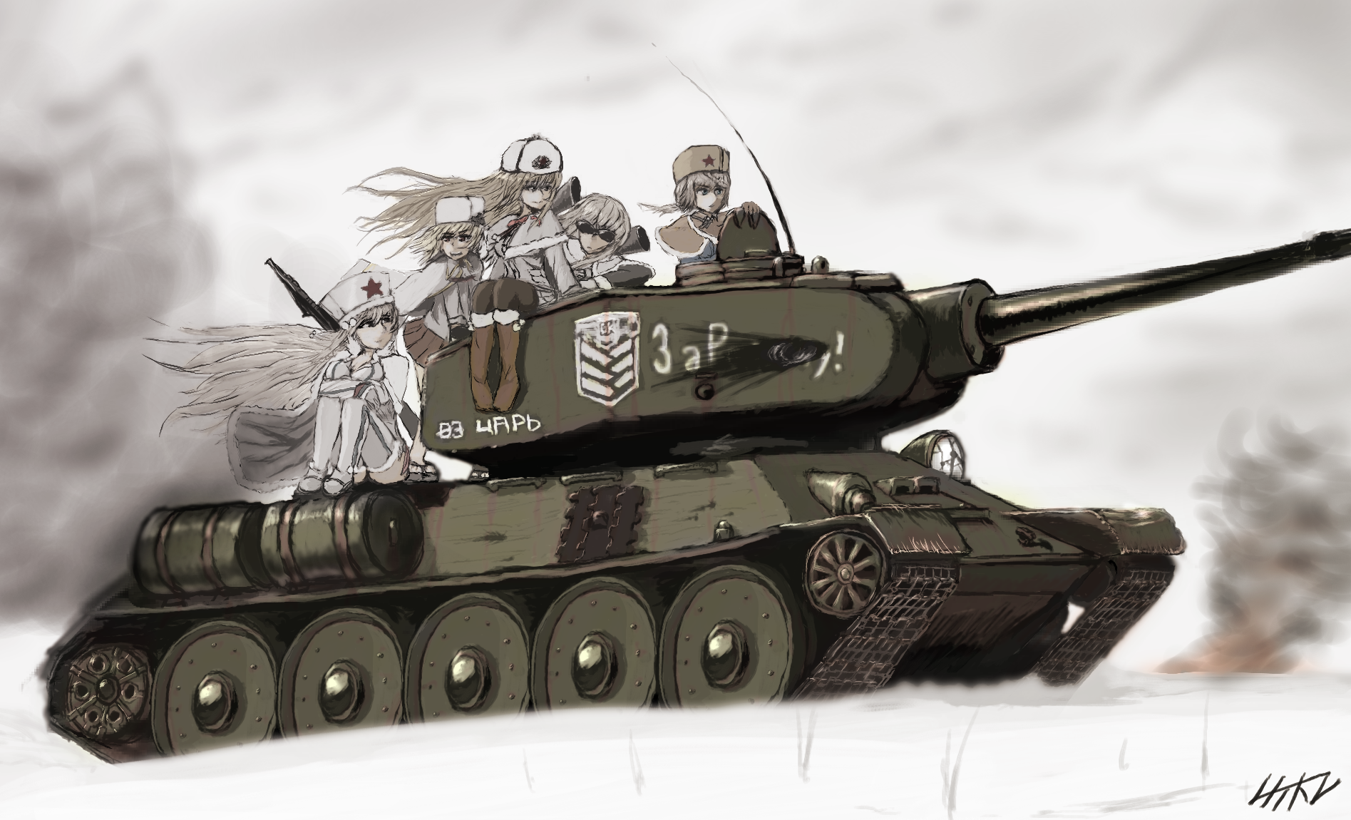 Girls Frontline Art