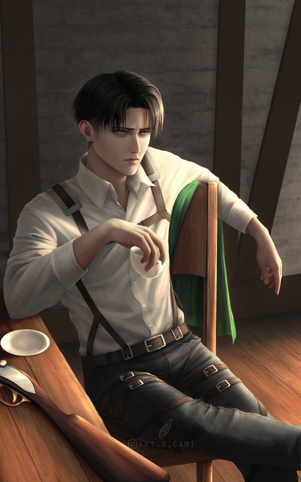 Levi Ackerman: Anime’s Stoic Sentinel from Attack on Titan