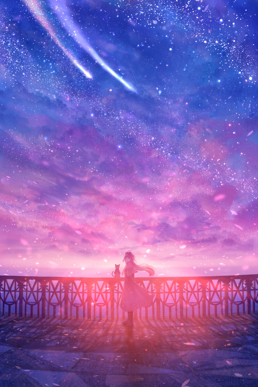 Anime Watching Stars