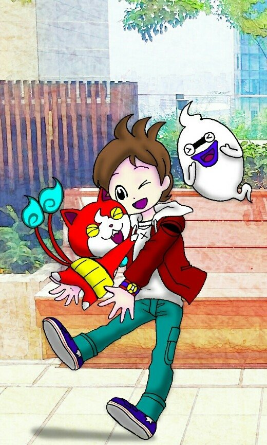 Yokai Watch Art by picca_