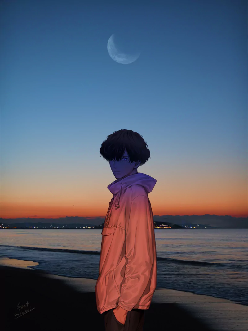 Anime Beach - Desktop Wallpapers, Phone Wallpaper, PFP, Gifs, and More!