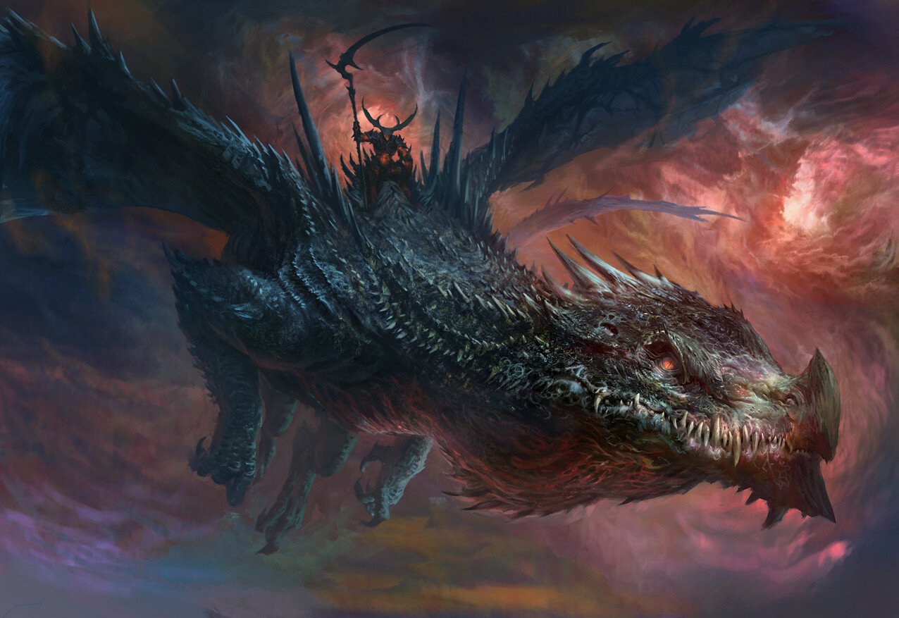 Fantasy Dragon Art by Antonio J. Manzanedo