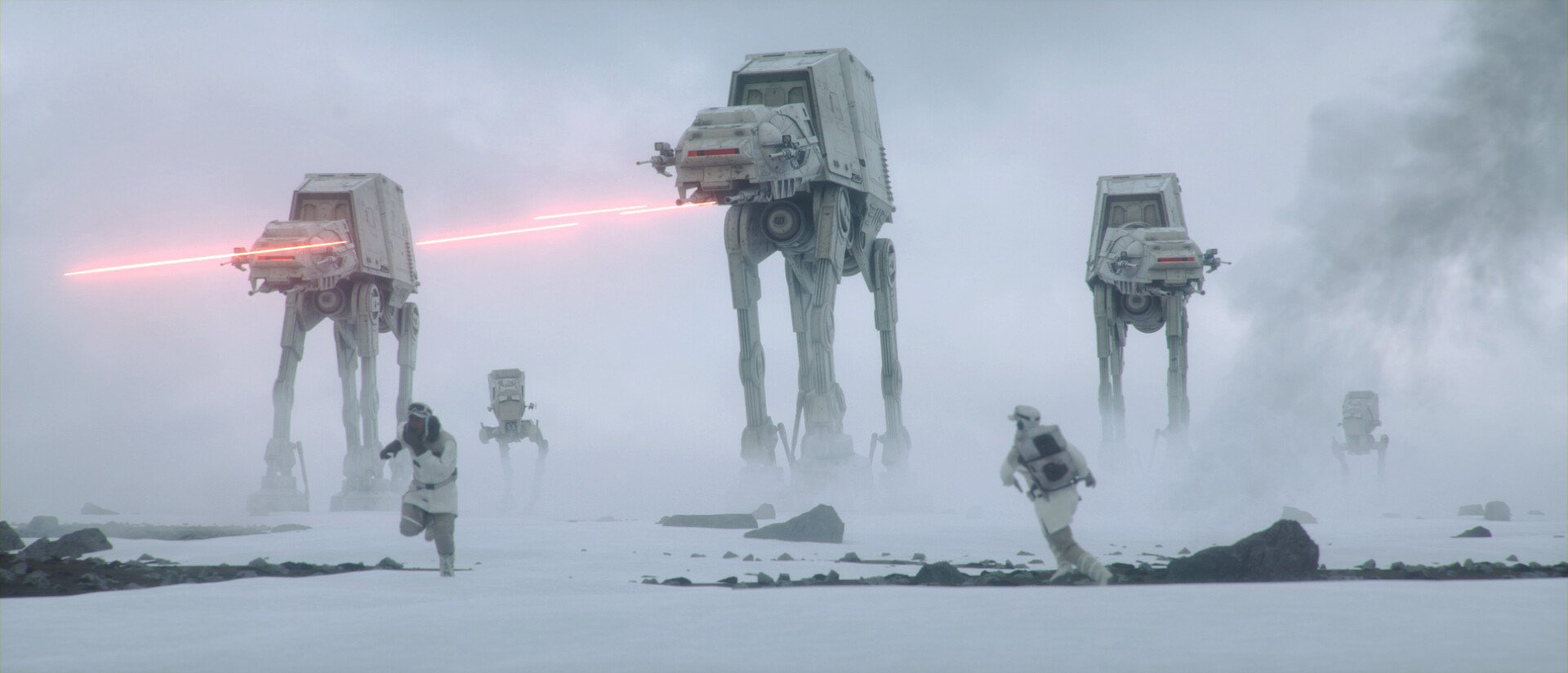 AT‑ATs on Hoth — Scene from Star Wars: Episode V — The Empire Strikes Back