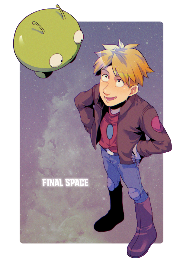 Download Blonde Jacket Boots Alien Mooncake (Final Space) Gary ...
