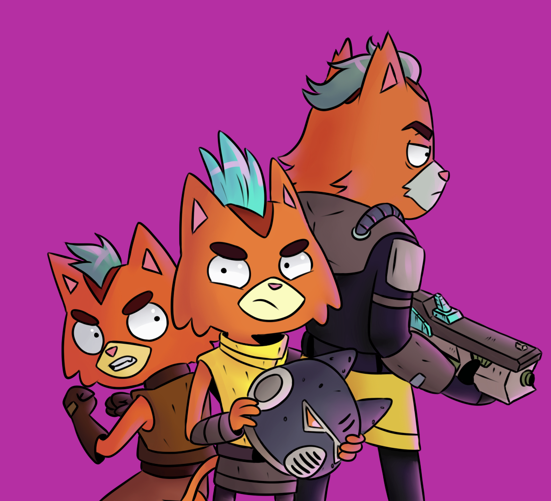 TV Show Final Space Art by bruzzy-art