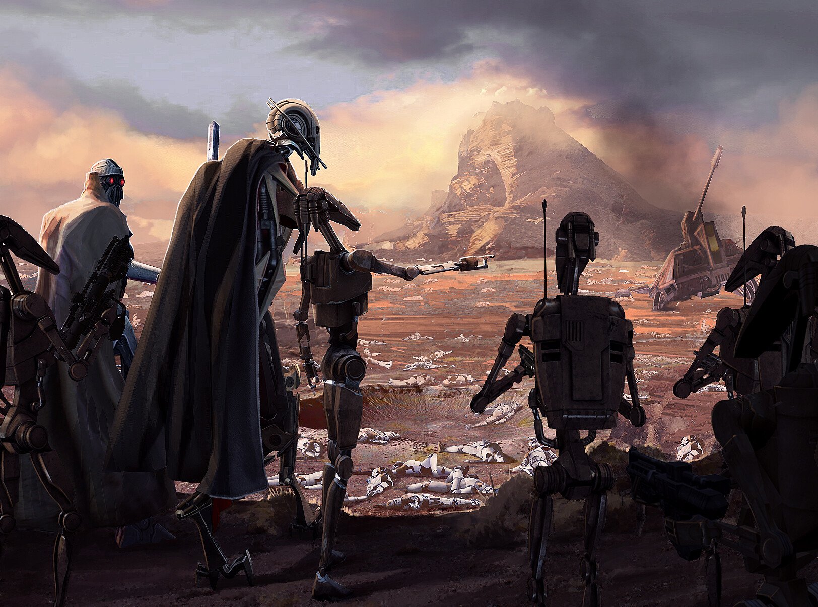 Download Battle Droid (Star Wars) General Grievous Sci Fi Star Wars Art