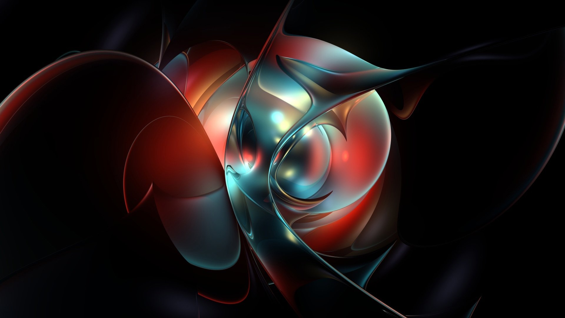 3D Abstract CGI Fusion