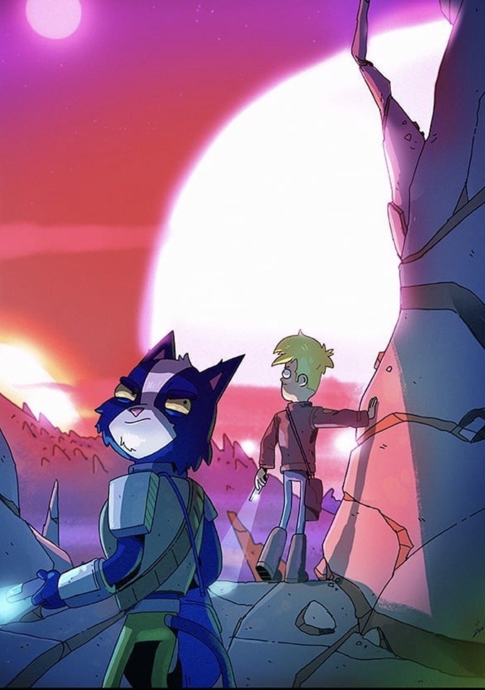 Final Space Art by devinator200
