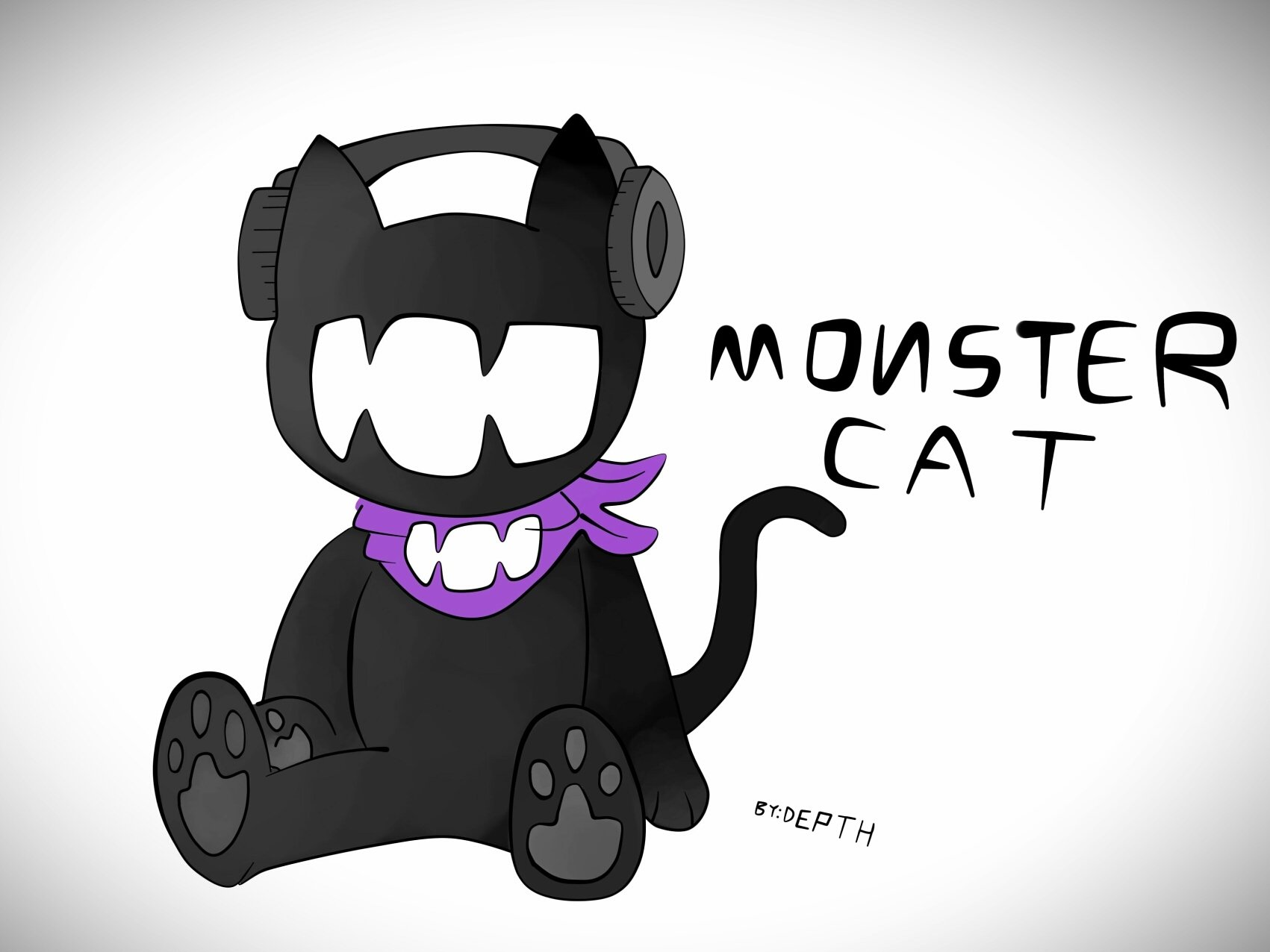 Monstercat Art by Zomdepth