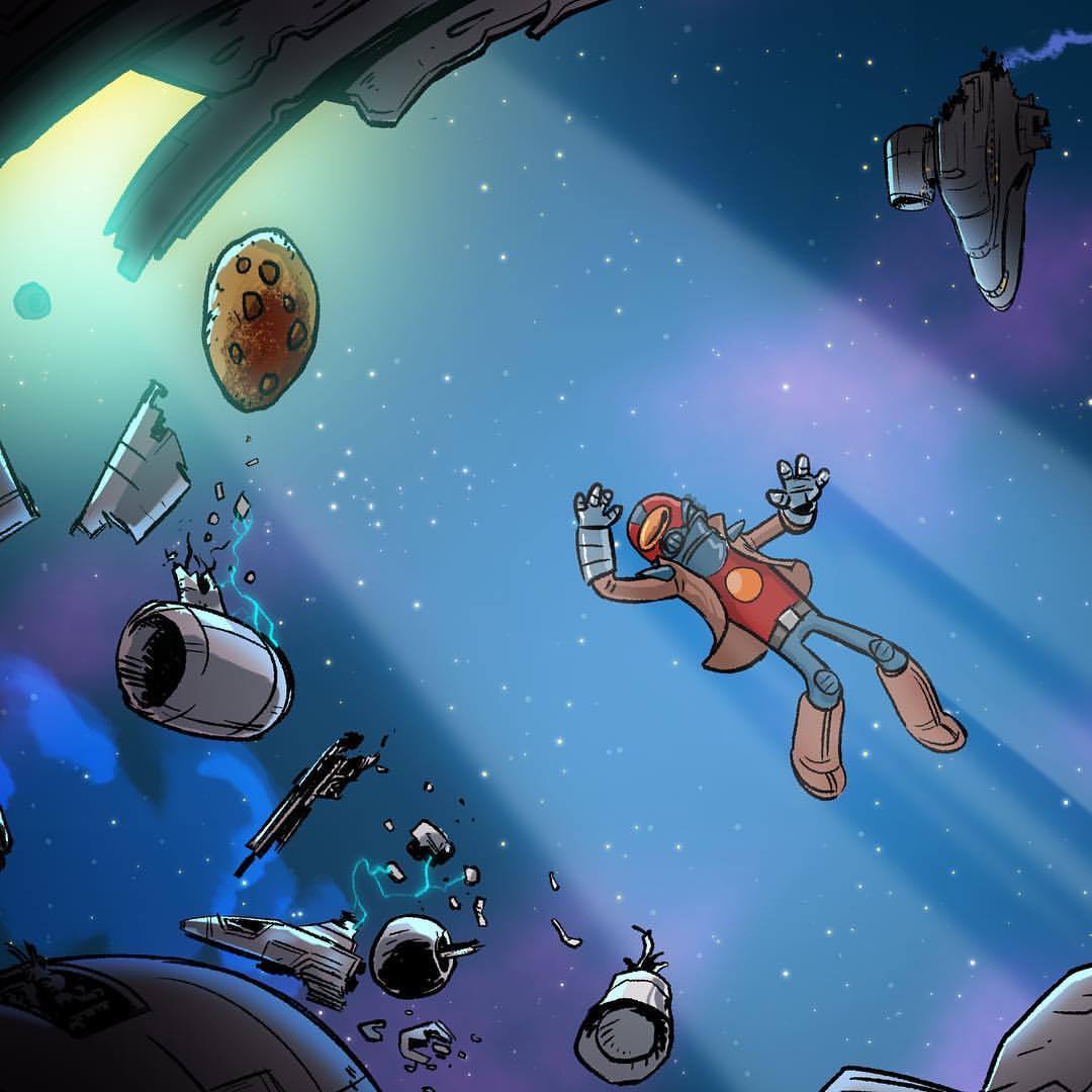 Final Space Art by themikeroberts