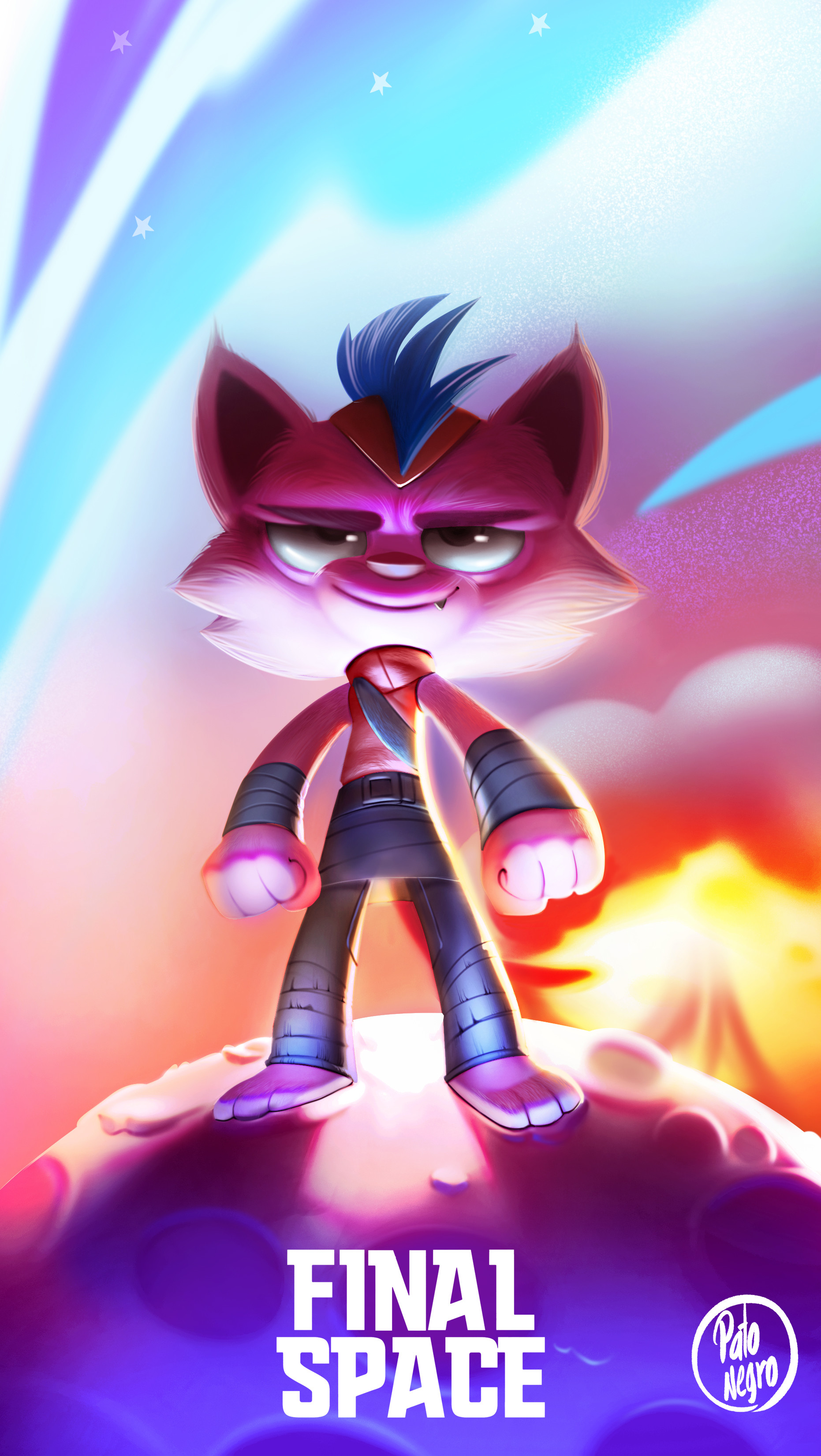 Download Paw Smile Little Cato (Final Space) TV Show Final Space Art
