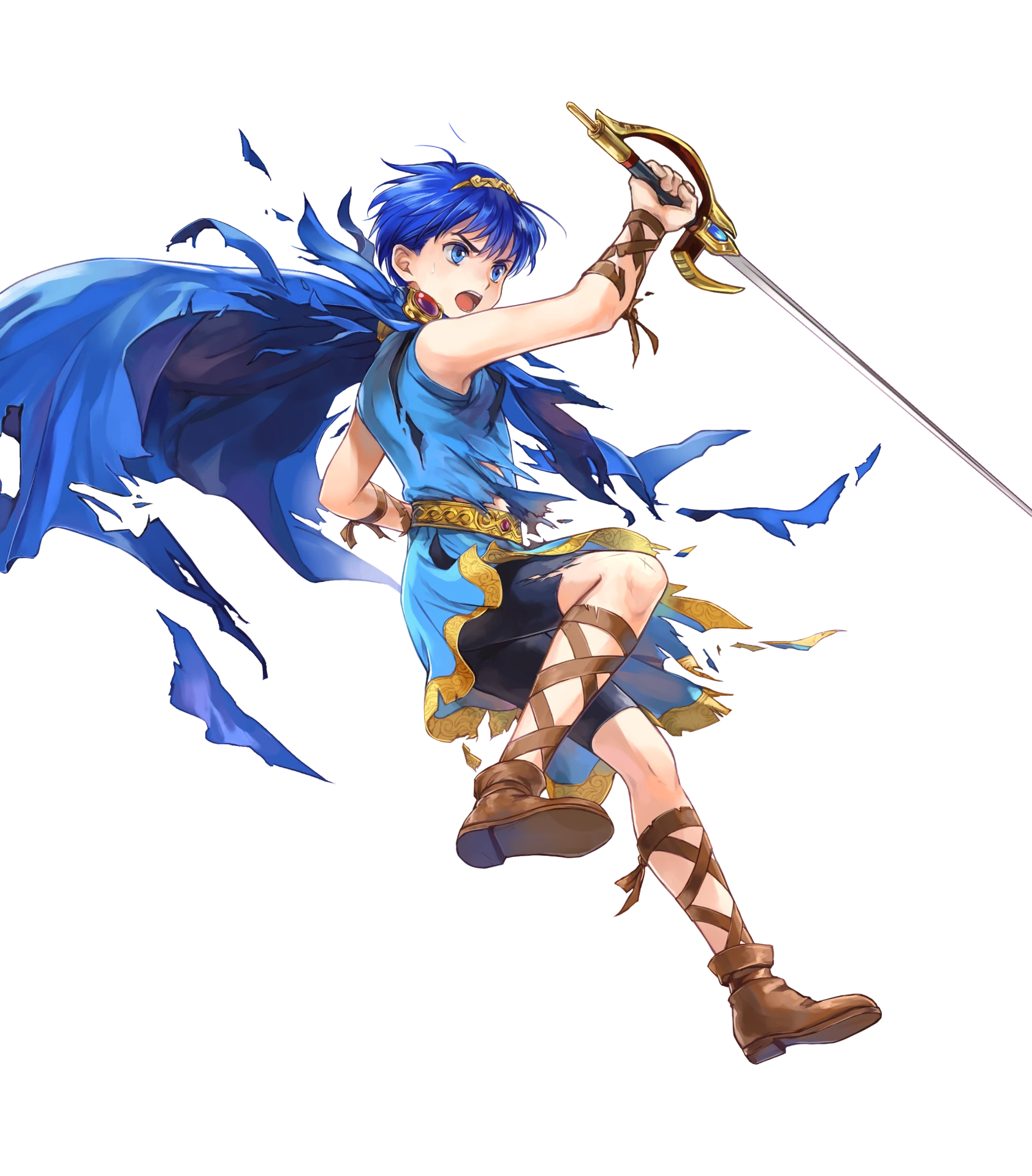 Download Blue Hair Marth (Fire Emblem) Video Game Fire Emblem Heroes Art