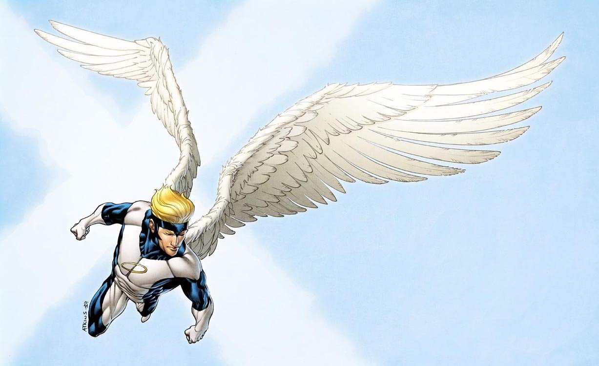 Download Mutant Blonde Flying Wings Angel (Marvel Comics) Comic X-Men Art