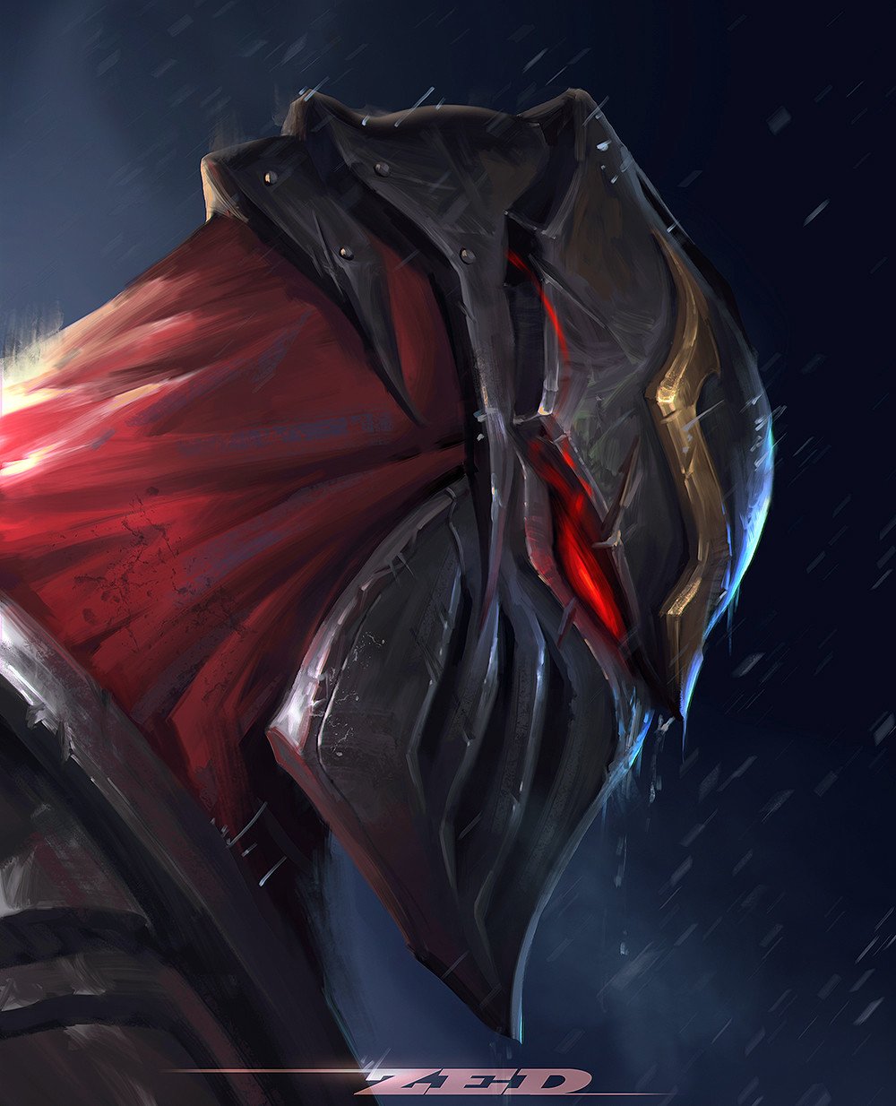 Download Zed (League Of Legends) Video Game League Of Legends Art
