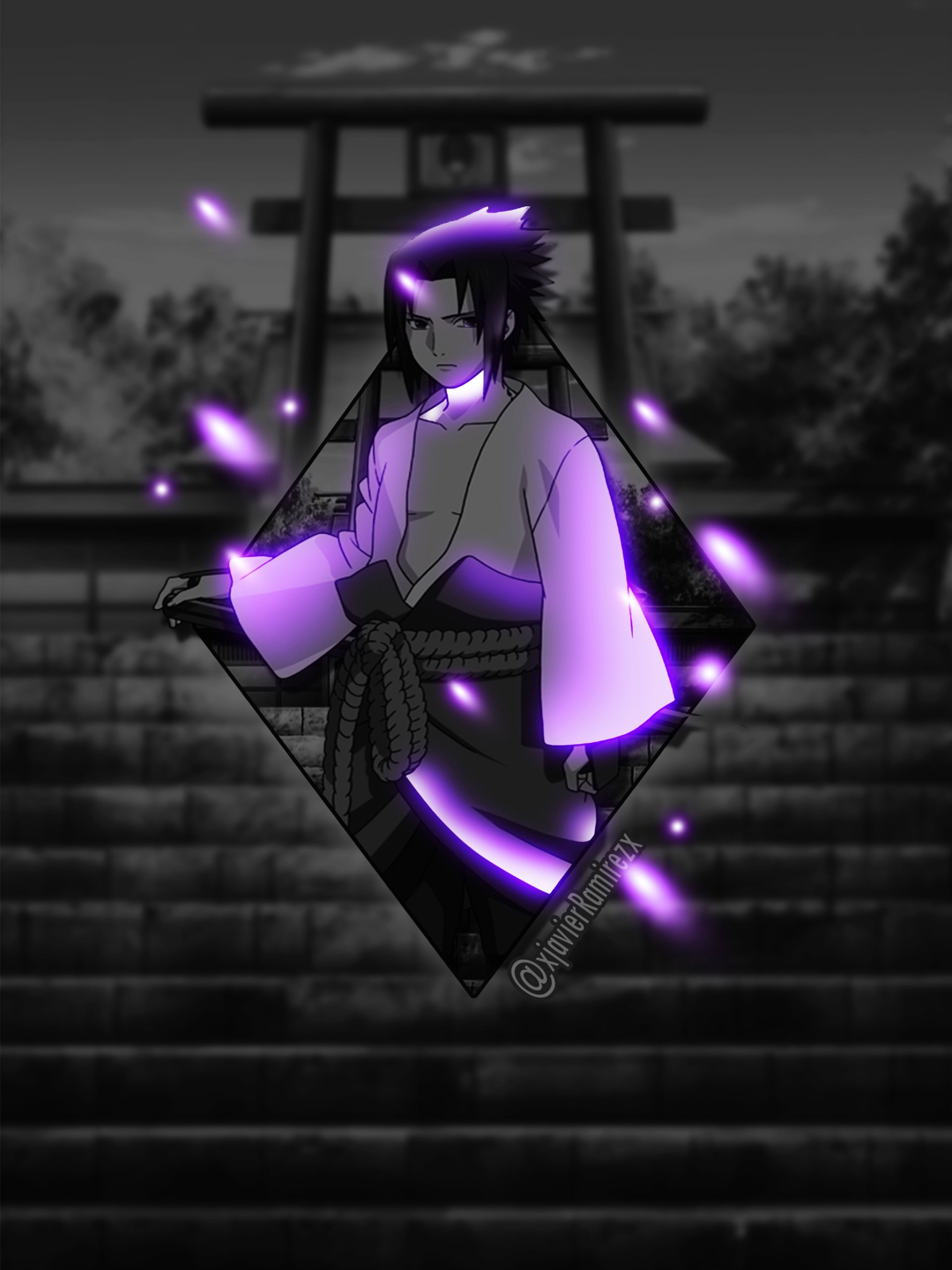 Sasuke Uchiha by xJavierRamirezx