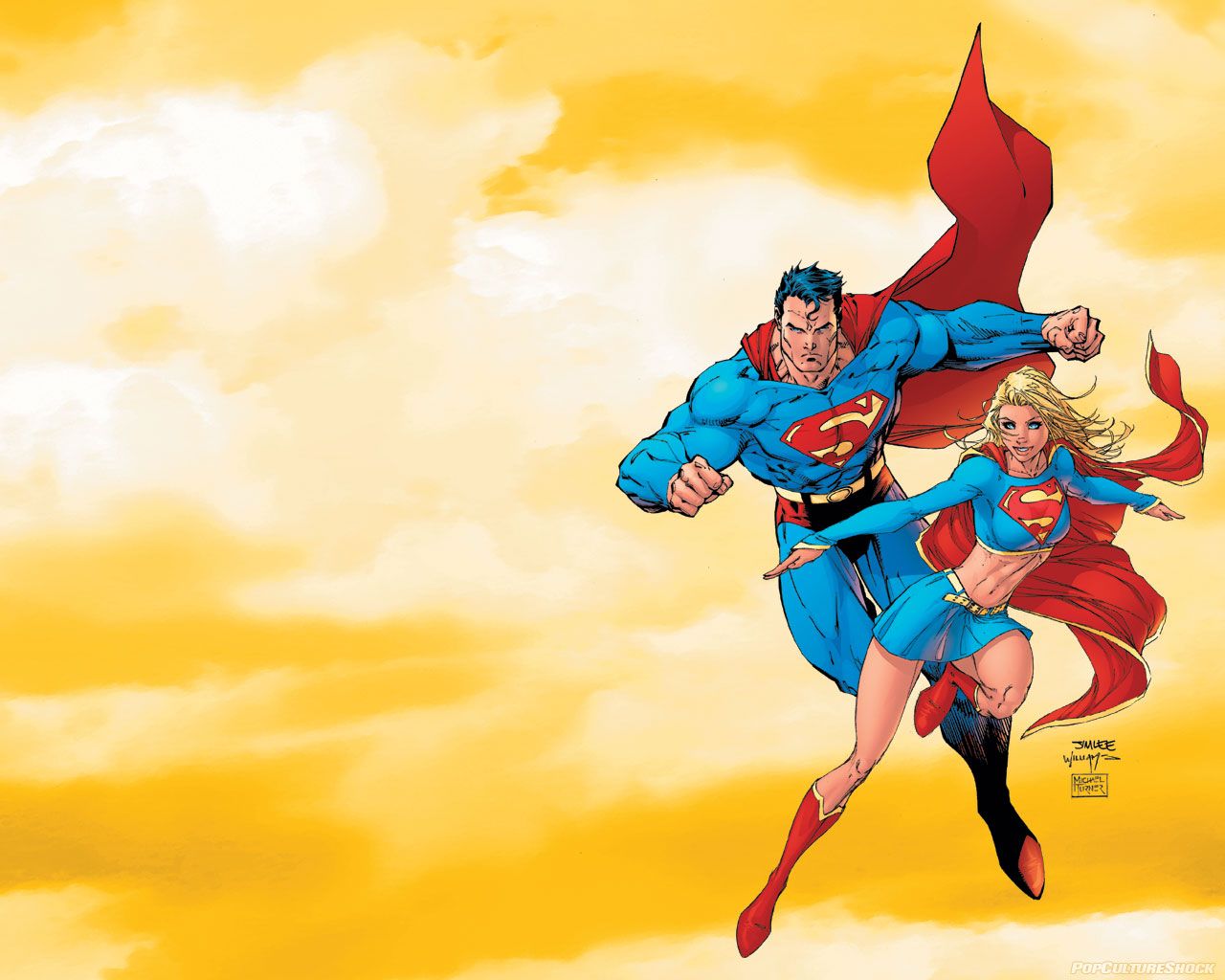 Download DC Comics Supergirl Comic Superman Art