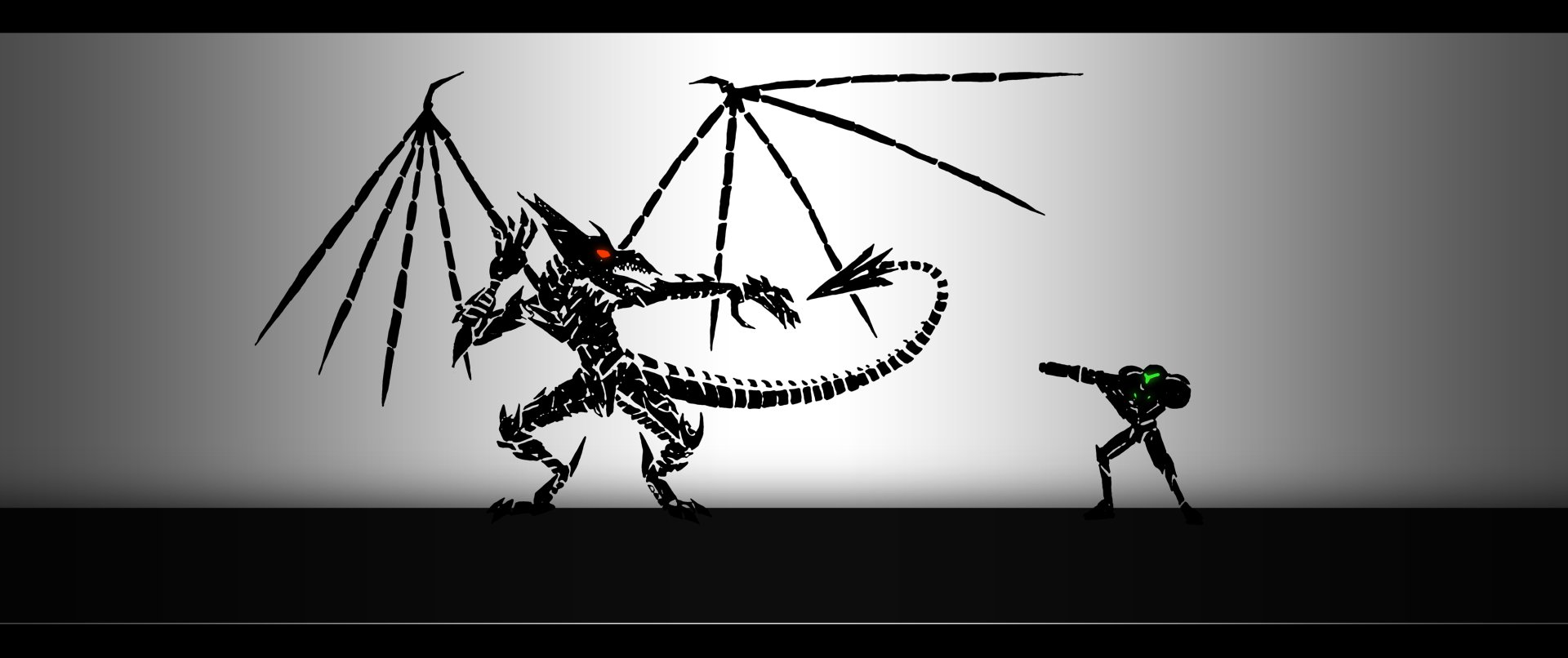 Ridley vs. Samus Art - ID: 134403