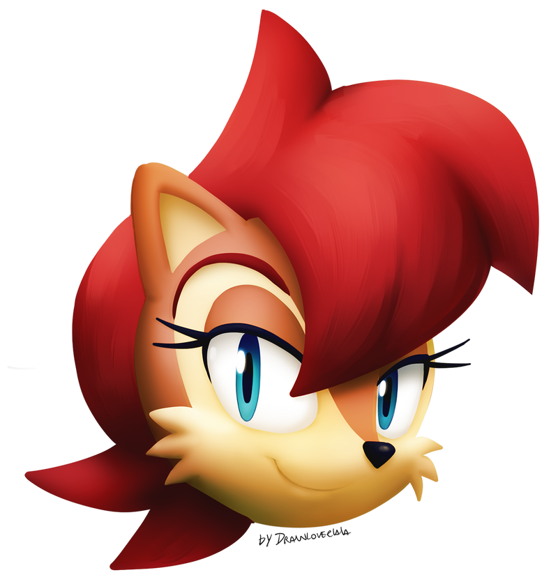 Download Archie Comics Red Hair Smile Sally Acorn Comic Sonic The ...