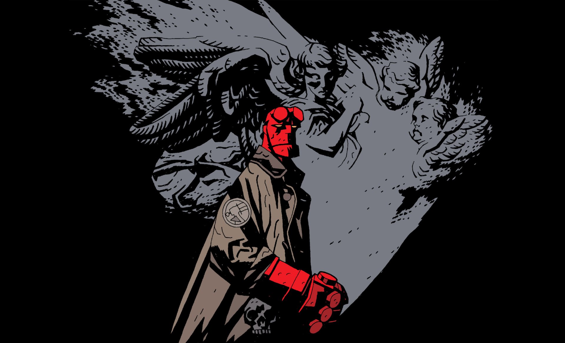 Download Comic Hellboy Art
