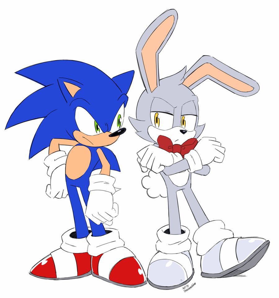 Download Feels The Rabbit Video Game Sonic The Hedgehog Art