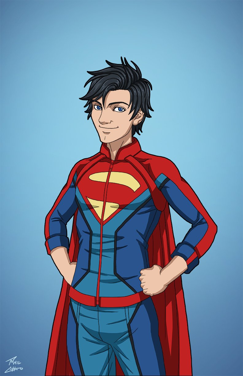 Superboy Art by Phil Cho