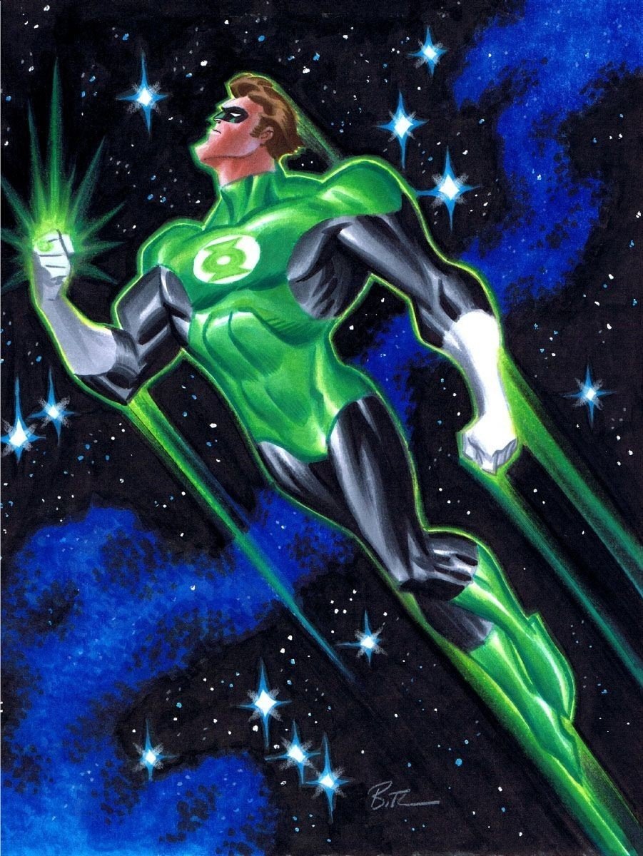 Download Space DC Comics Hal Jordan Comic Green Lantern Art