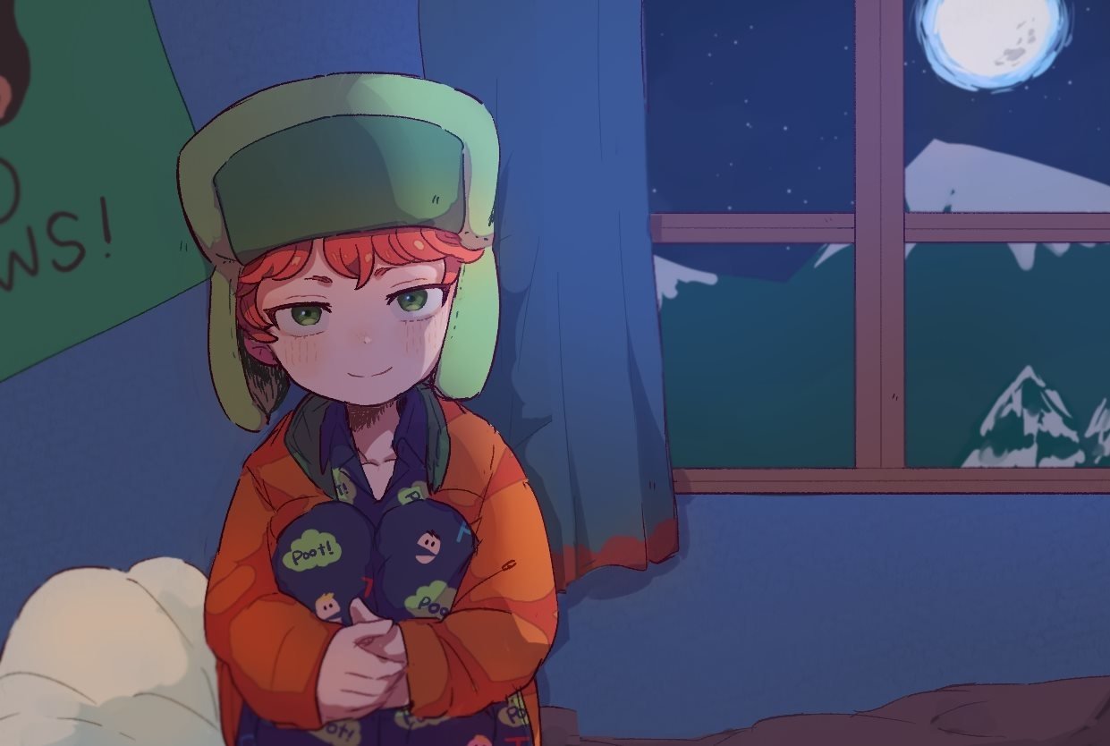 South Park Kyle Broflovski Anime Style By Drbisou On