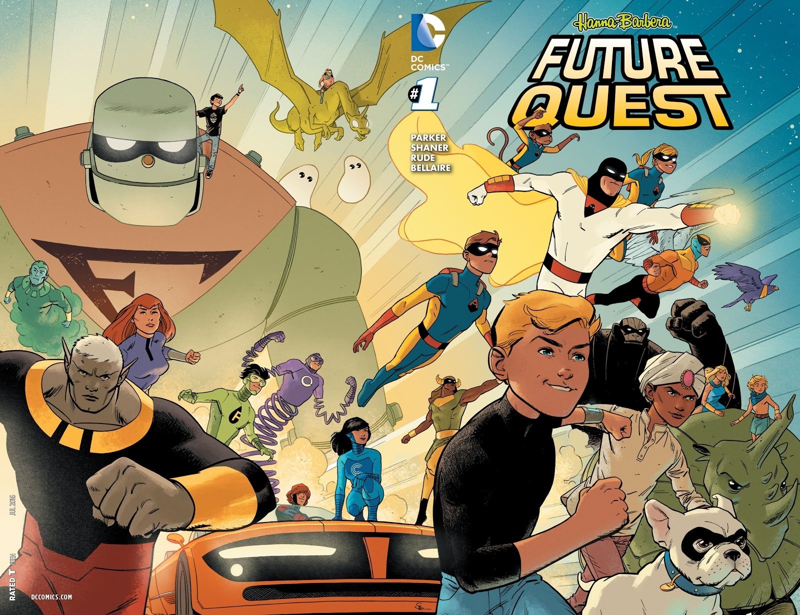 Comics Future Quest Art