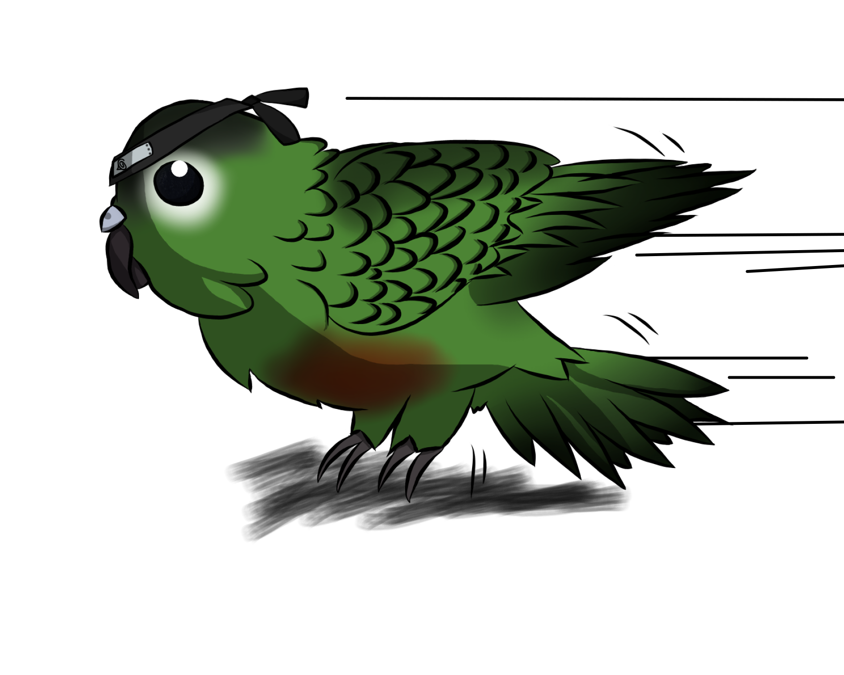 Naruto Bird by AJ_The_Grimm