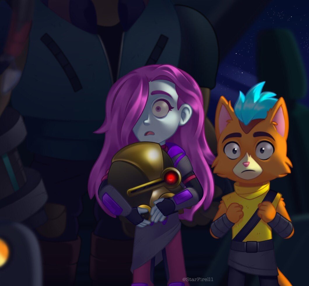 Download Fox (Final Space) Little Cato (Final Space) Ash Graven TV Show ...