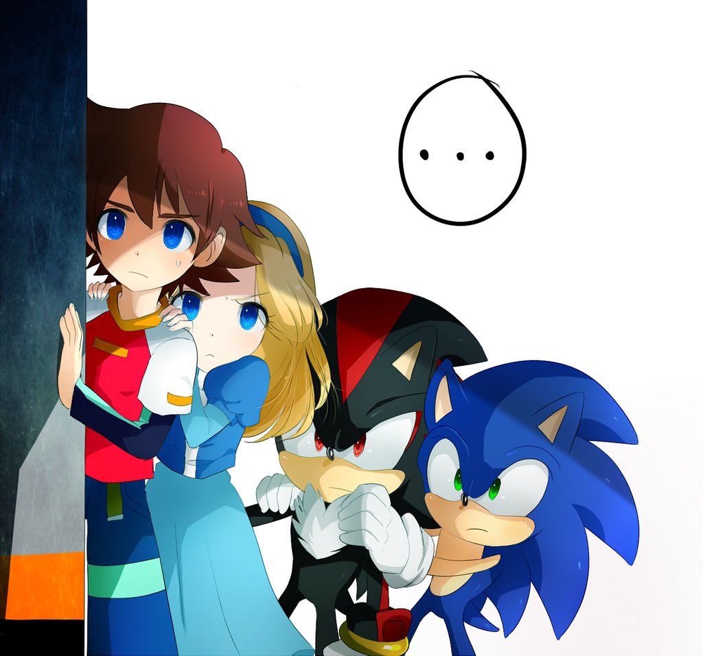 Sonic X Adventures: Chris, Maria, Shadow & Sonic Unite in Anime Style