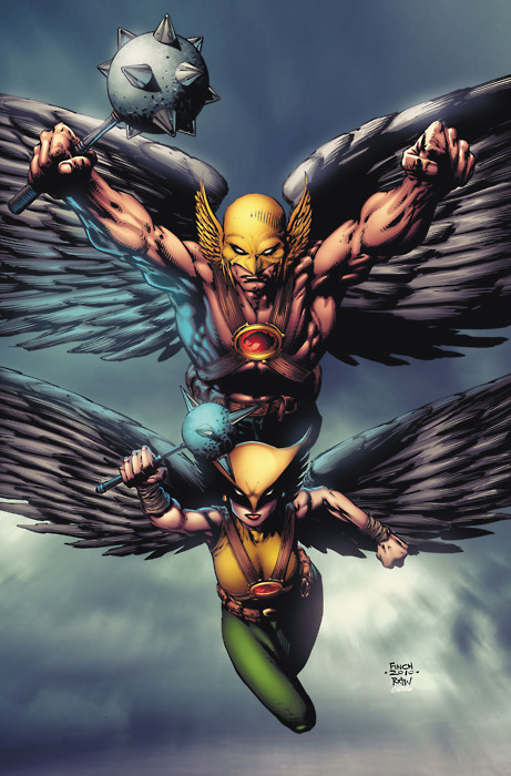 Download Wings Mace Carter Hall Shiera Sanders DC Comics Hawkman (DC ...