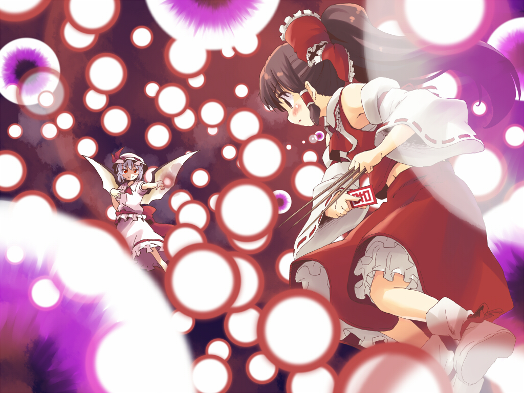 Download Remilia Scarlet Reimu Hakurei Anime Touhou Art