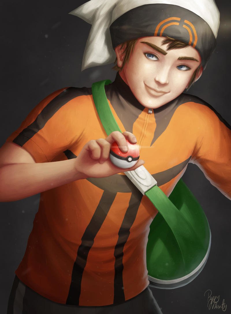 Video Game Pokémon: Omega Ruby and Alpha Sapphire Art by poppyminty