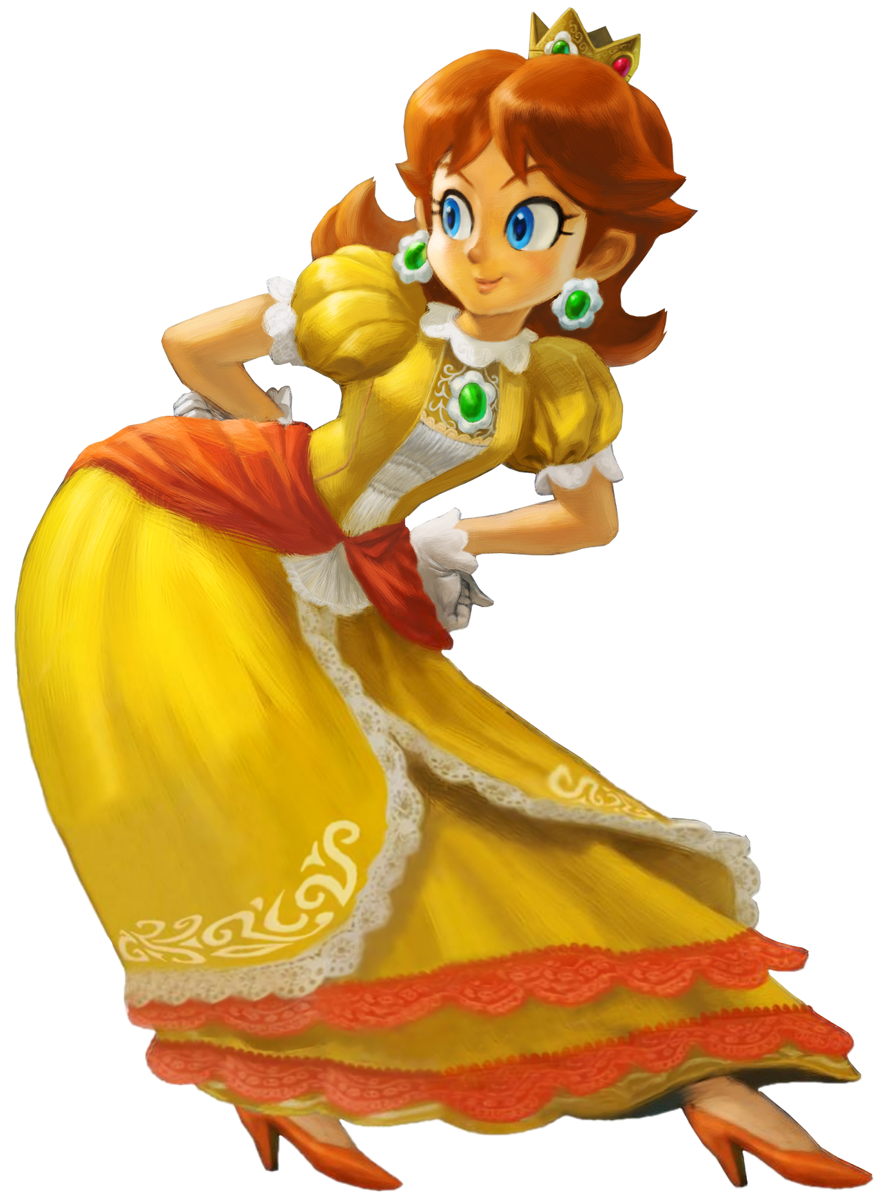 Download Princess Daisy Video Game Super Smash Bros. Ultimate Art