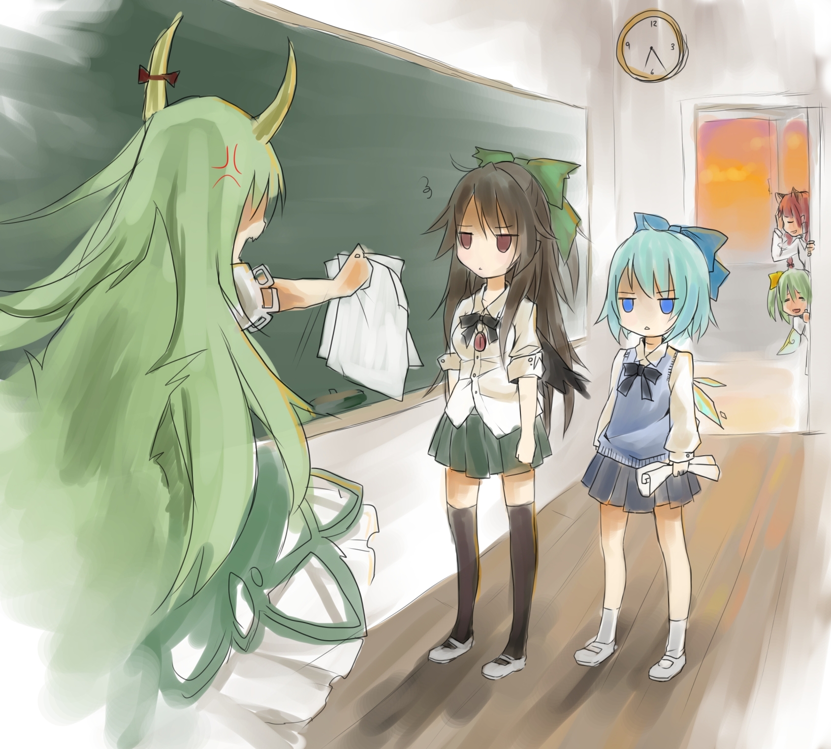Download Daiyousei (Touhou) Rin Kaenbyou Utsuho Reiuji Cirno (Touhou ...