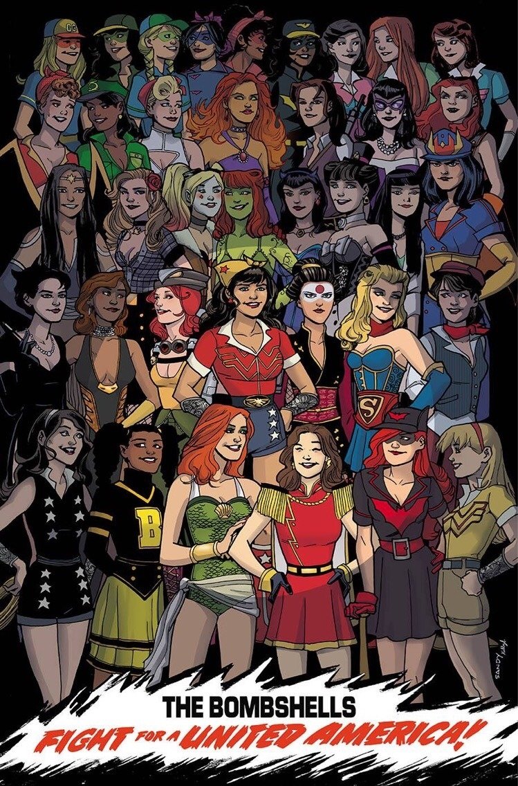 Download Comic DC Bombshells Art