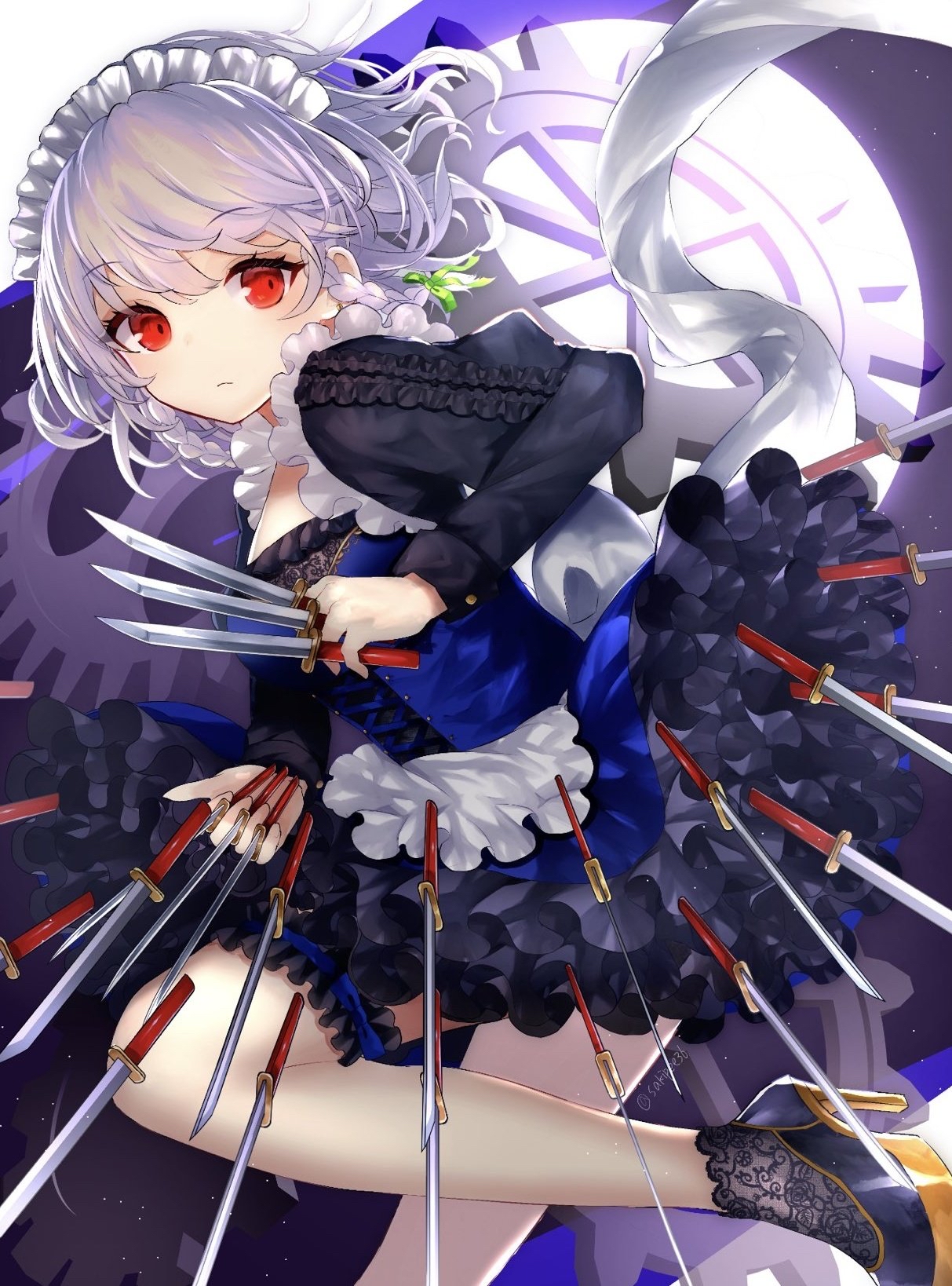 Download Sakuya Izayoi Anime Touhou Art