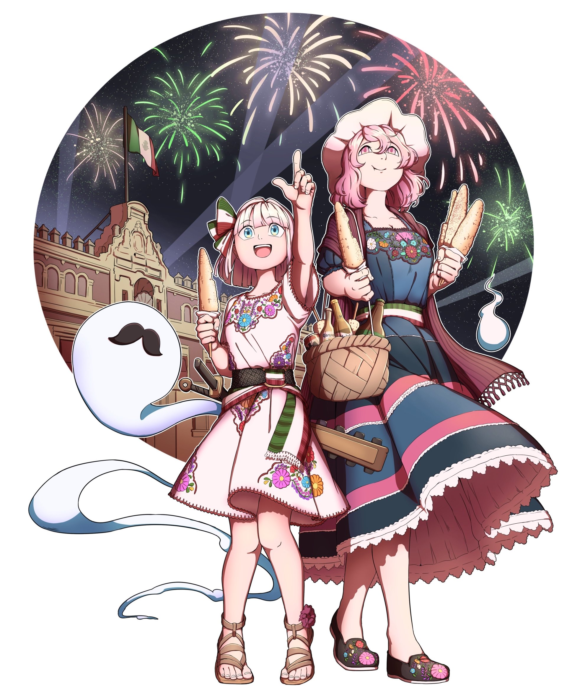 Touhou Art by mefomefo