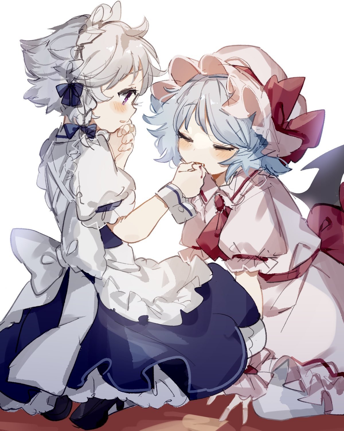 Download Remilia Scarlet Sakuya Izayoi Anime Touhou Art
