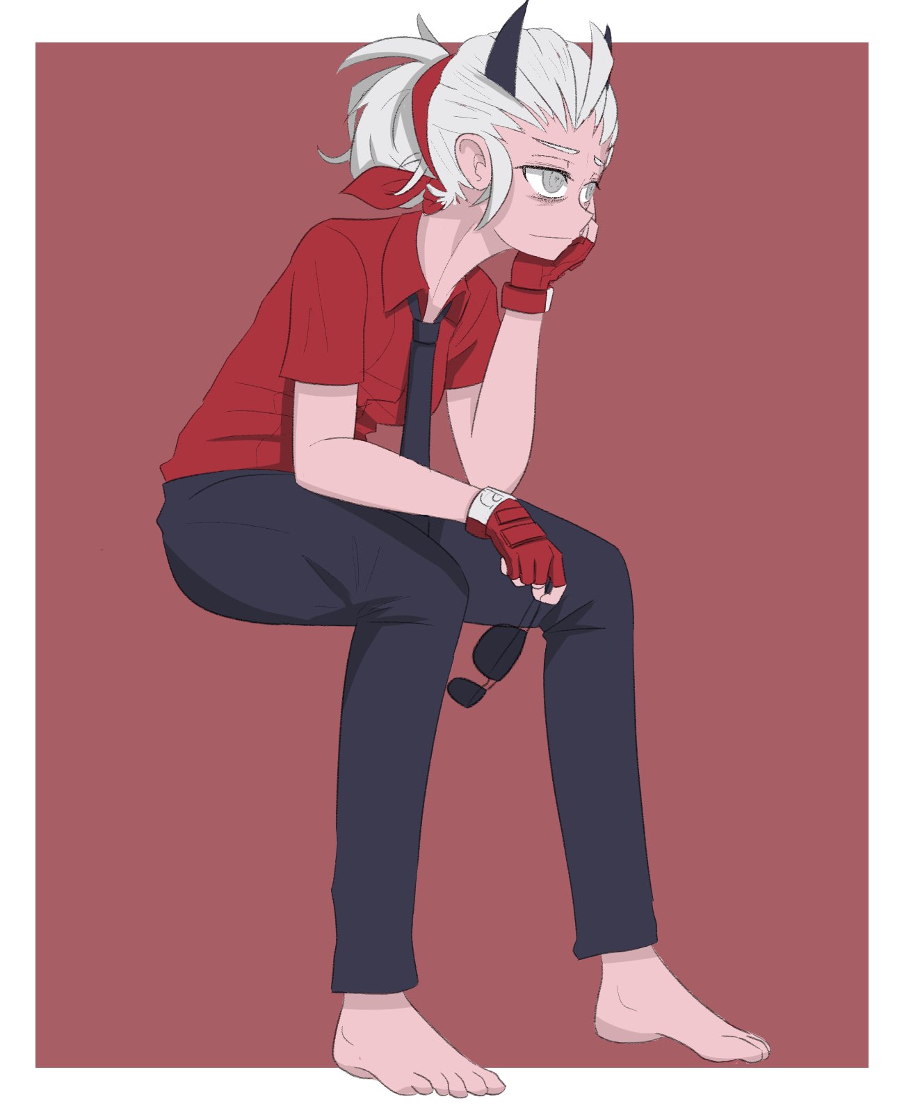 Video Game Helltaker Art