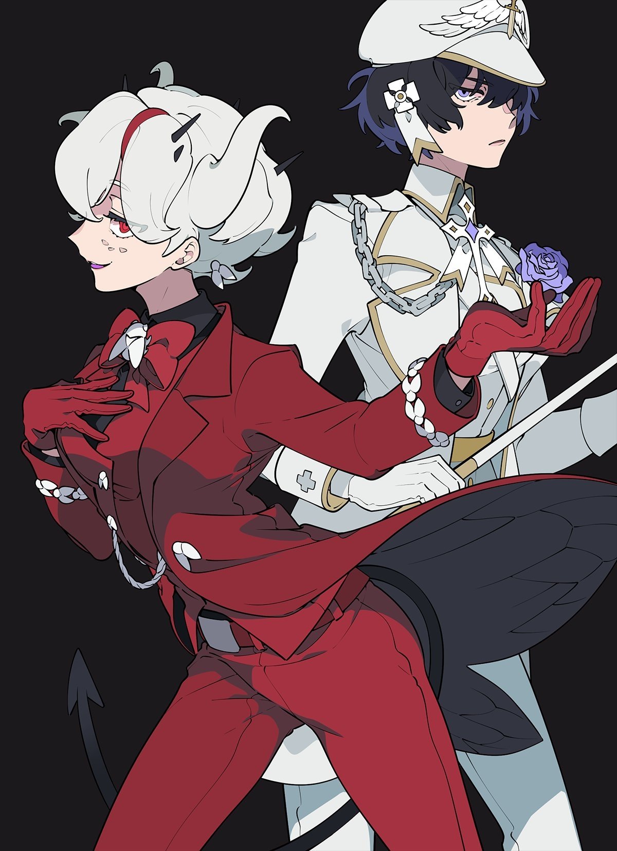 Download Archangel (Helltaker) Beelzebub (Helltaker) Video Game Helltaker Art