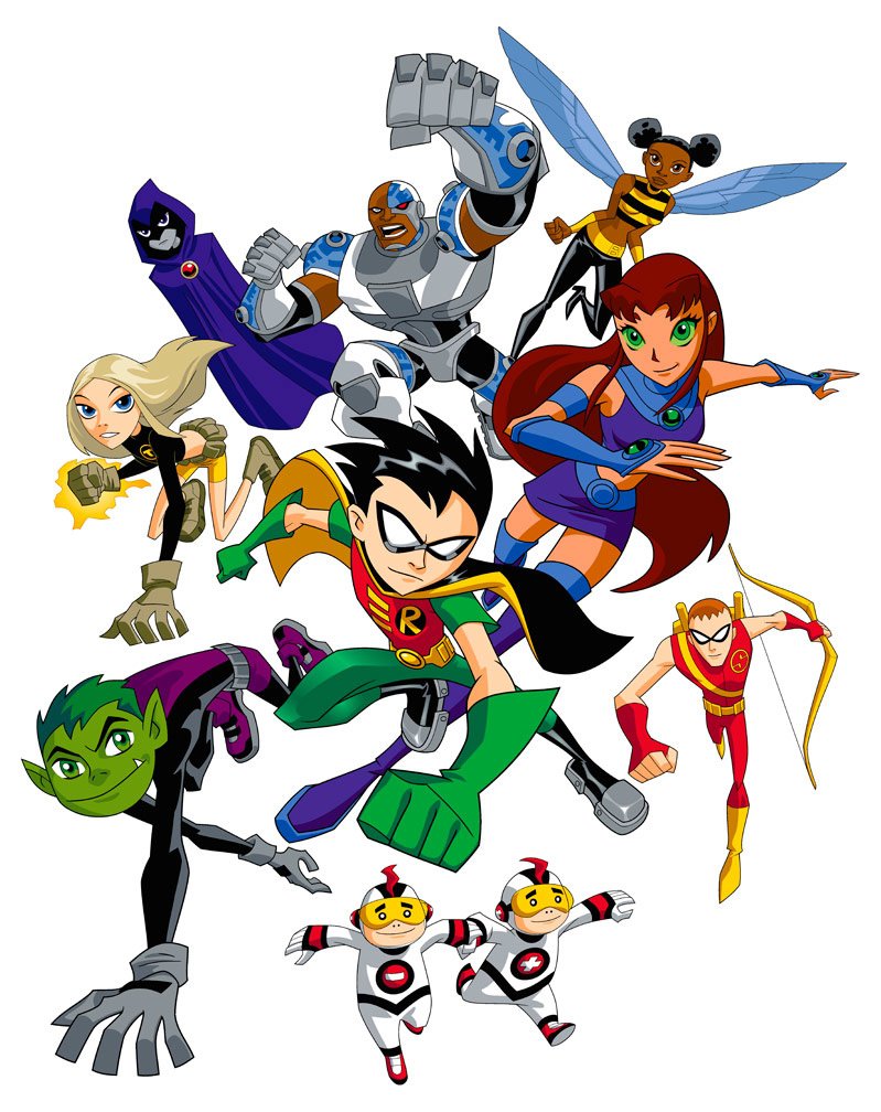 Teen Titans Art