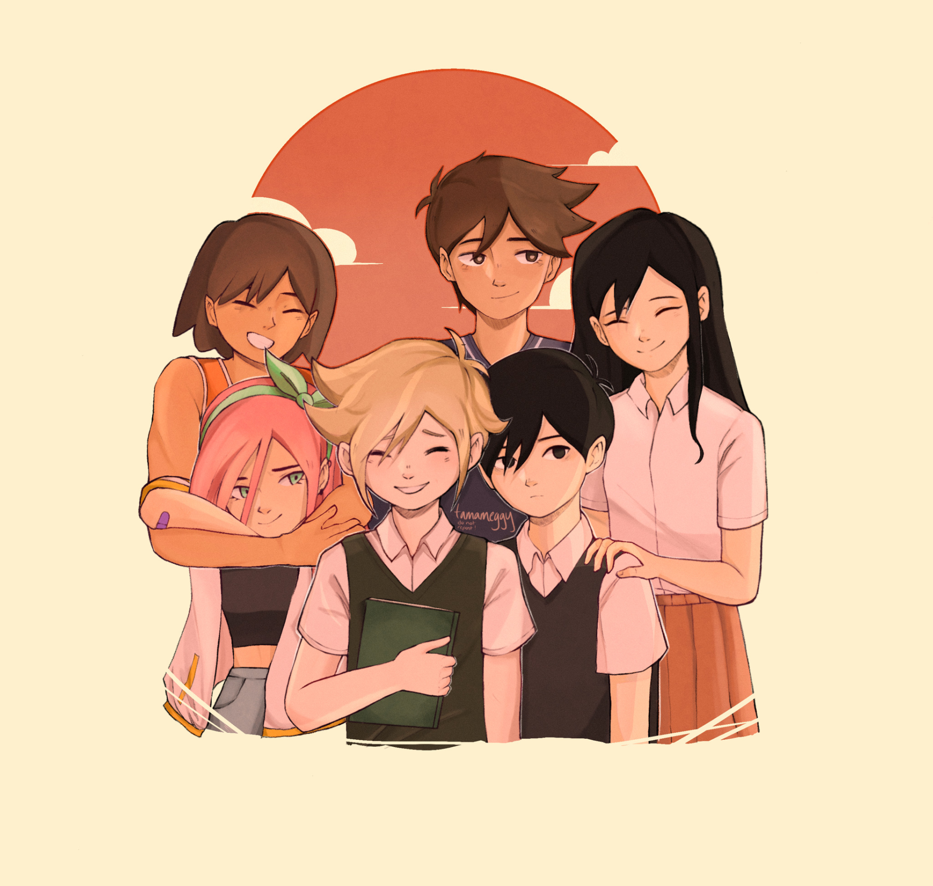 OMORI Art by tamameggy