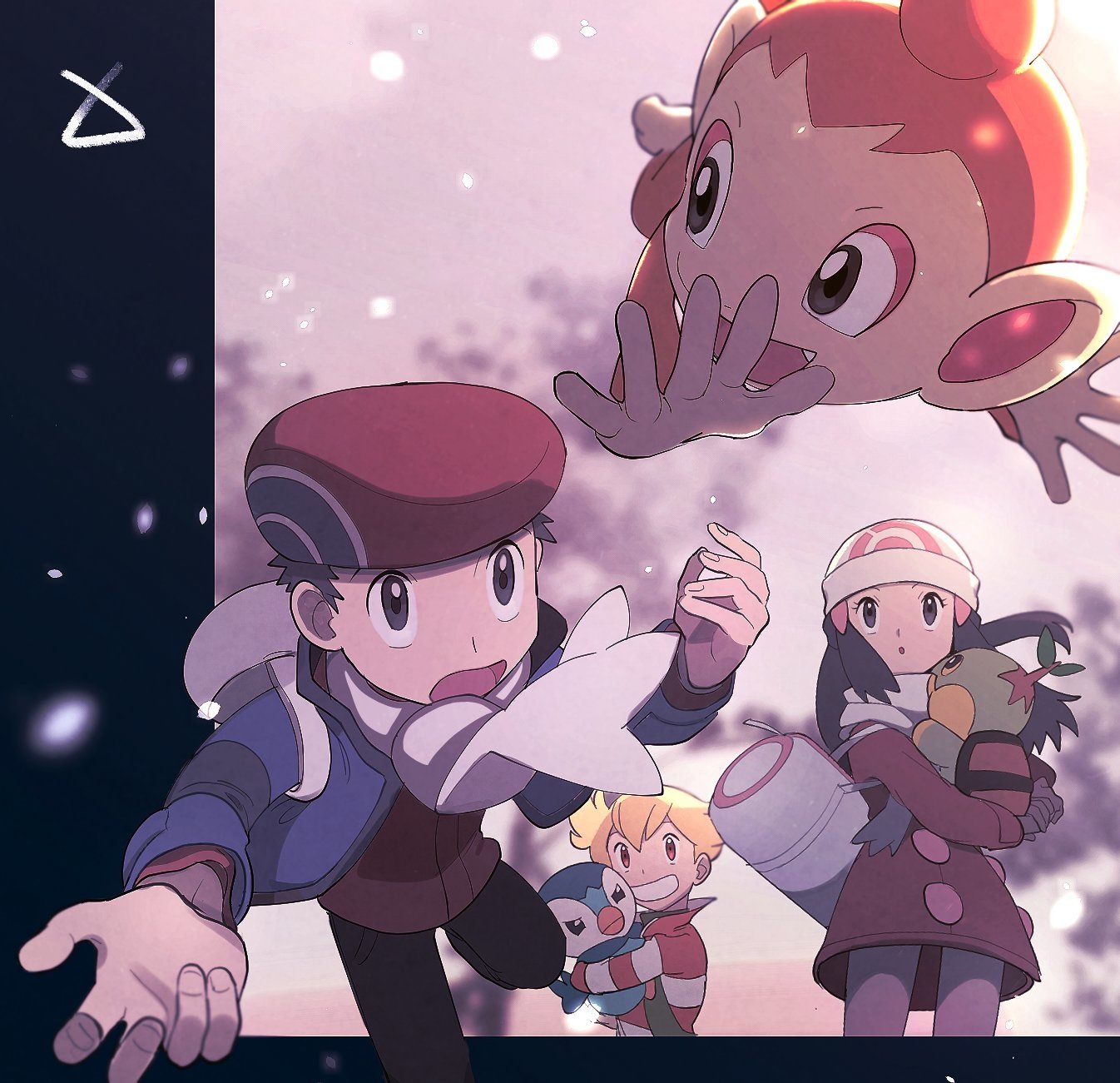 Download Barry (Pokémon) Turtwig (Pokémon) Piplup (Pokémon) Dawn (Pokémon) Lucas (Pokemon ...