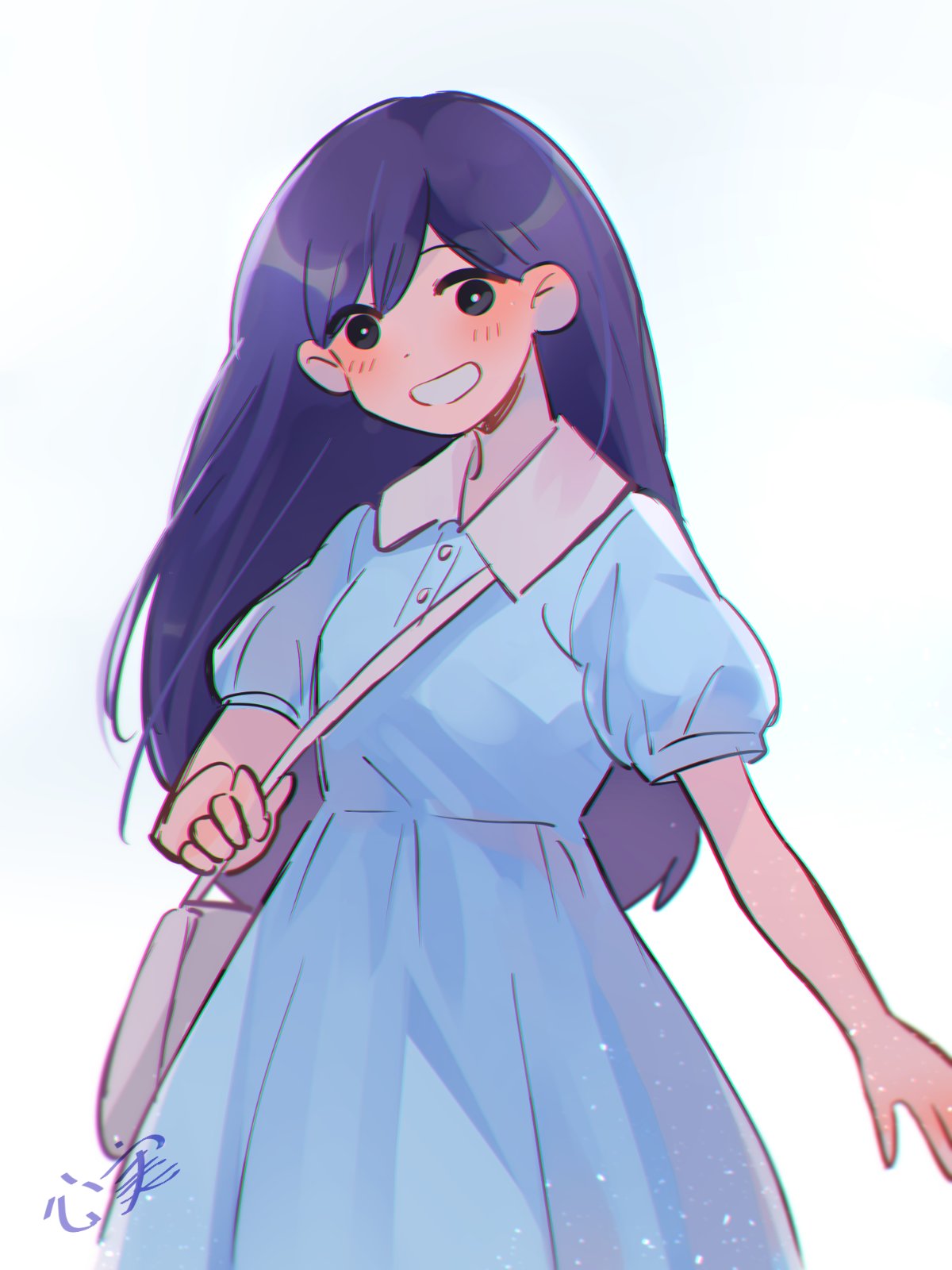 Download Black Hair Long Hair OMORI Mari (Omori) Video Game Art