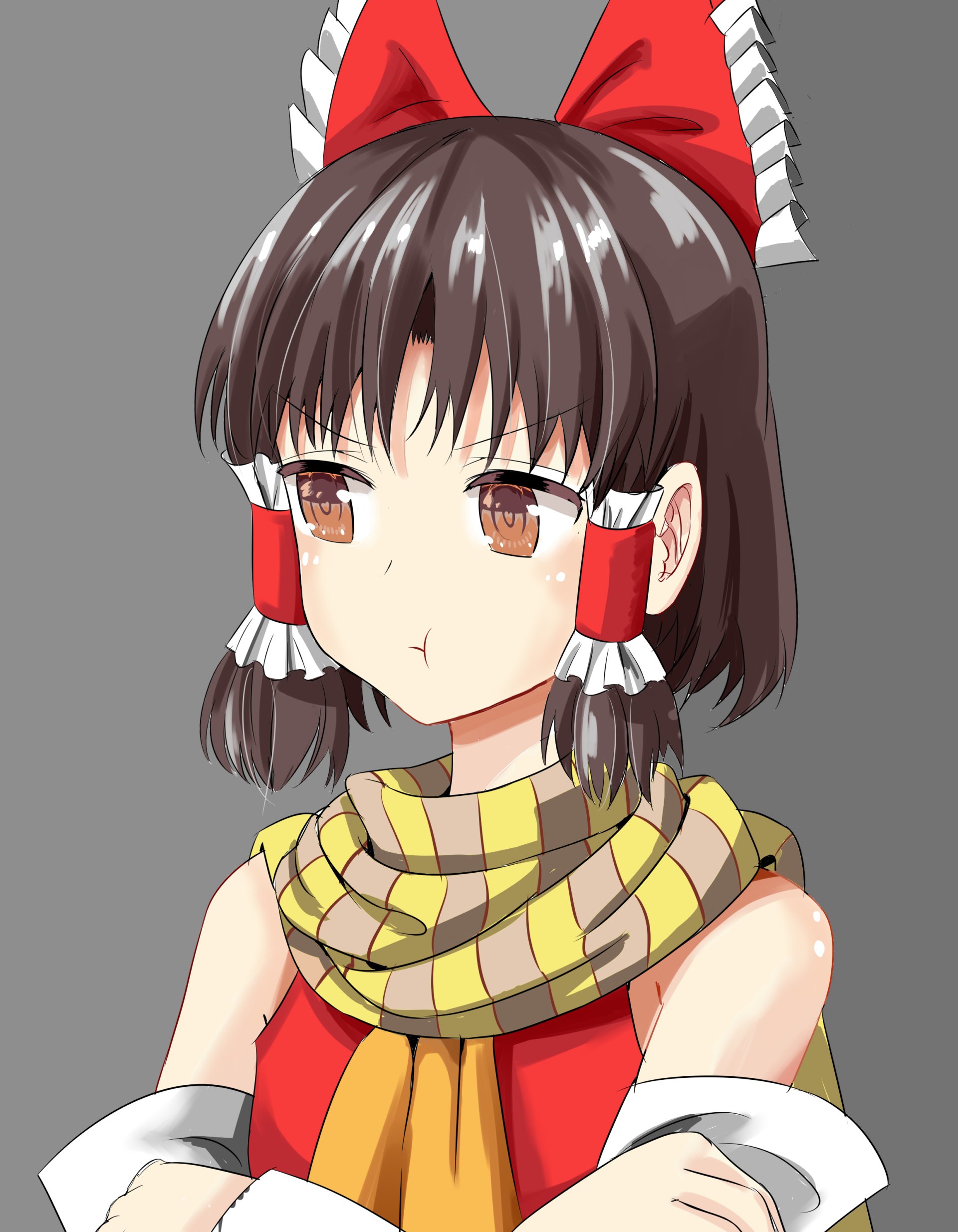 Download Reimu Hakurei Anime Touhou Art