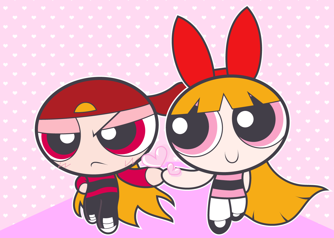 Download The Powerpuff Girls Love Heart Blossom (Powerpuff Girls) Brick ...